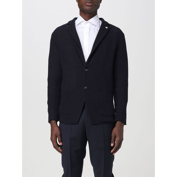 Manuel Ritz | Sweaters | Manuel Ritz Blazer Men Blue | Poshmark